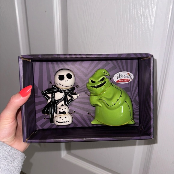 Disney | Dining | Nbc Jack Oogie Salt And Pepper Shakers | Poshmark